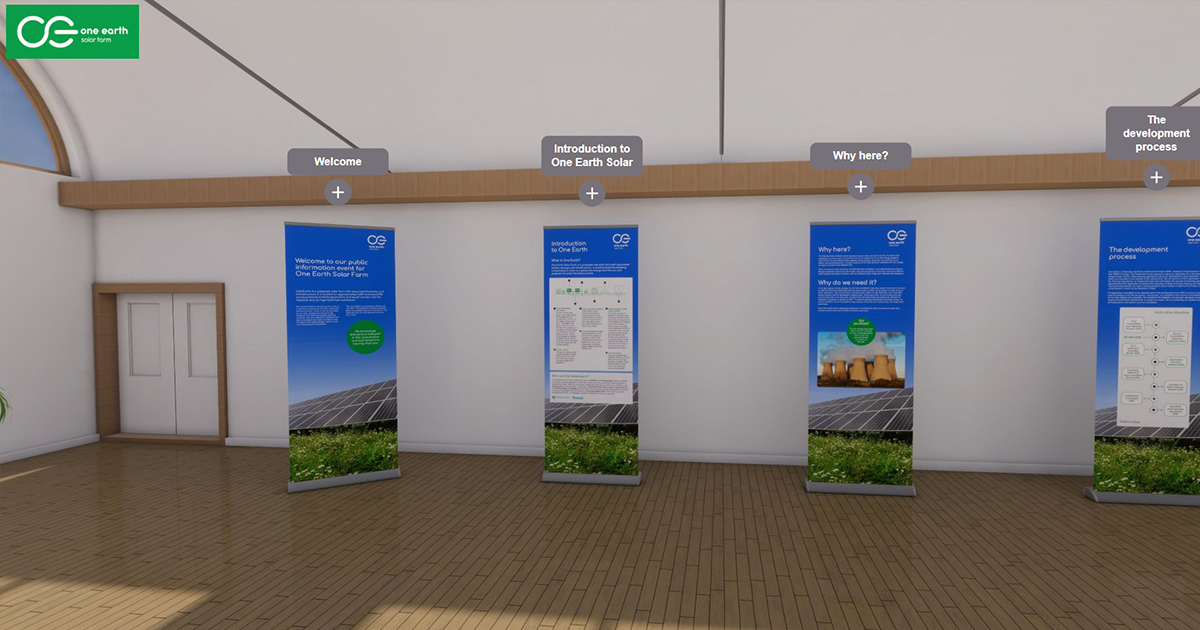 One Earth Solar Farm - Virtual Exhibition